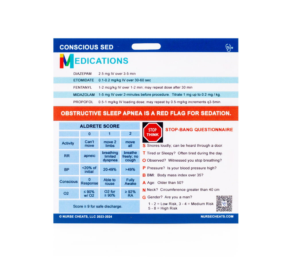 Conscious Sedation Badge Buddy