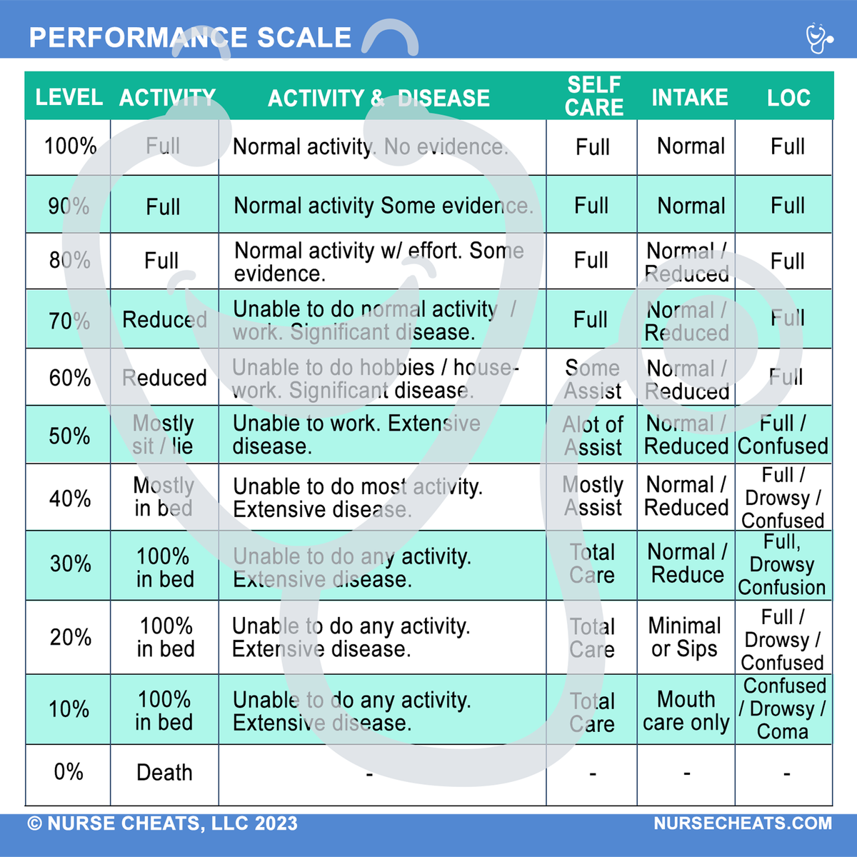 Performance Scale PPS / KPS Badge