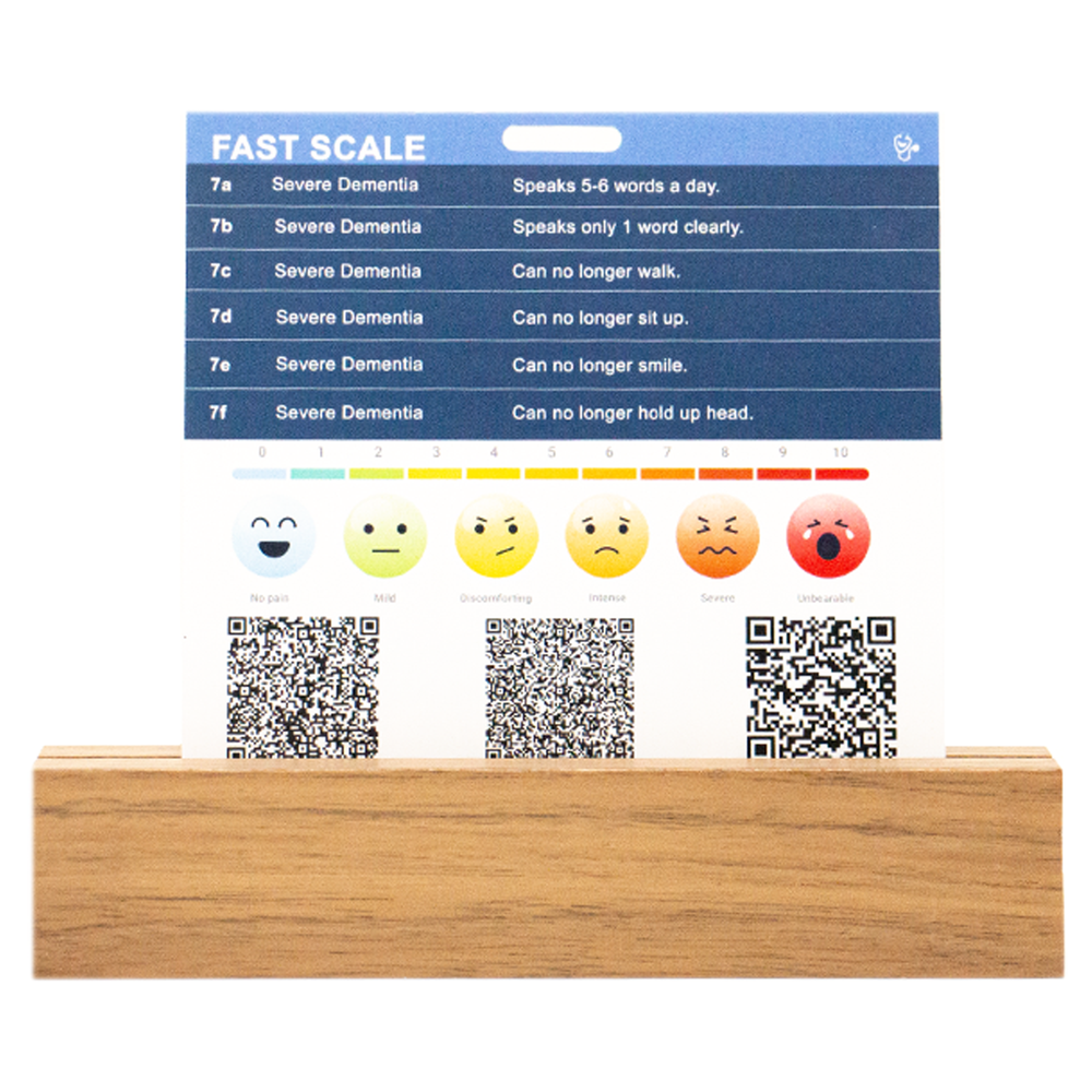 Hospice FAST Scale Badge Companion